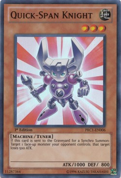 Quick-Span Knight - Premium Collection (Super Rare) [PRC1-006] – Lichcards