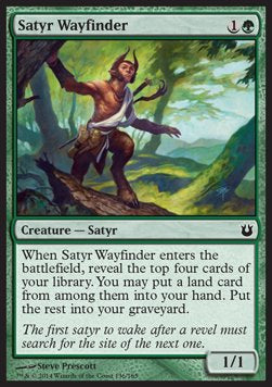 Satyr Wayfinder - Born of the Gods (Common) [BNG-136] – Lichcards
