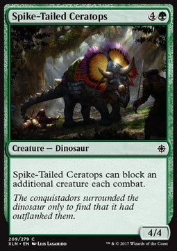 Spike-Tailed Ceratops - Ixalan (Common) [XLN-209] – Lichcards