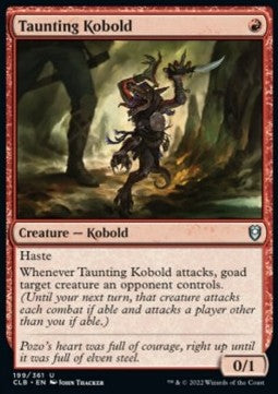 Taunting Kobold - Commander Legends: Battle for Baldur's Gate (Uncommo ...