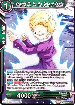 Android 18, for the Sake of Family (V.1 - Common) - Power Absorbed (Co ...